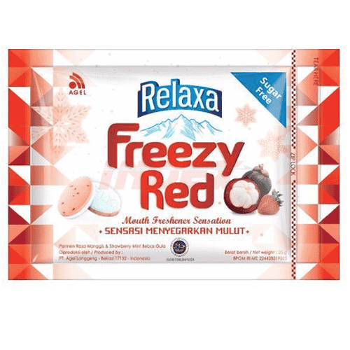 RELAXA Freezy Red|-INDEX | Indonesia Delivery Express-PRODUK