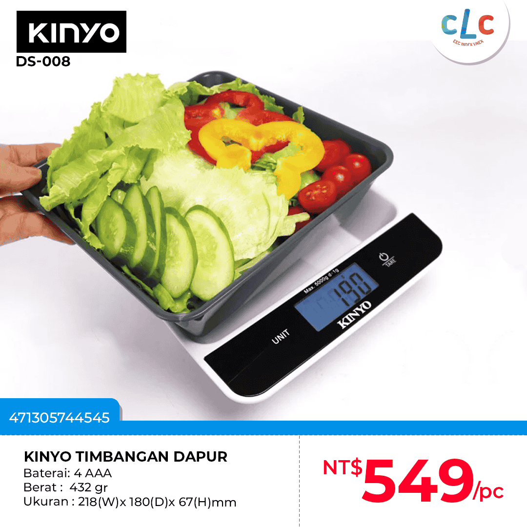 KINYO Timbangan Dapu|-INDEX | Indonesia Delivery Express-PRODUK