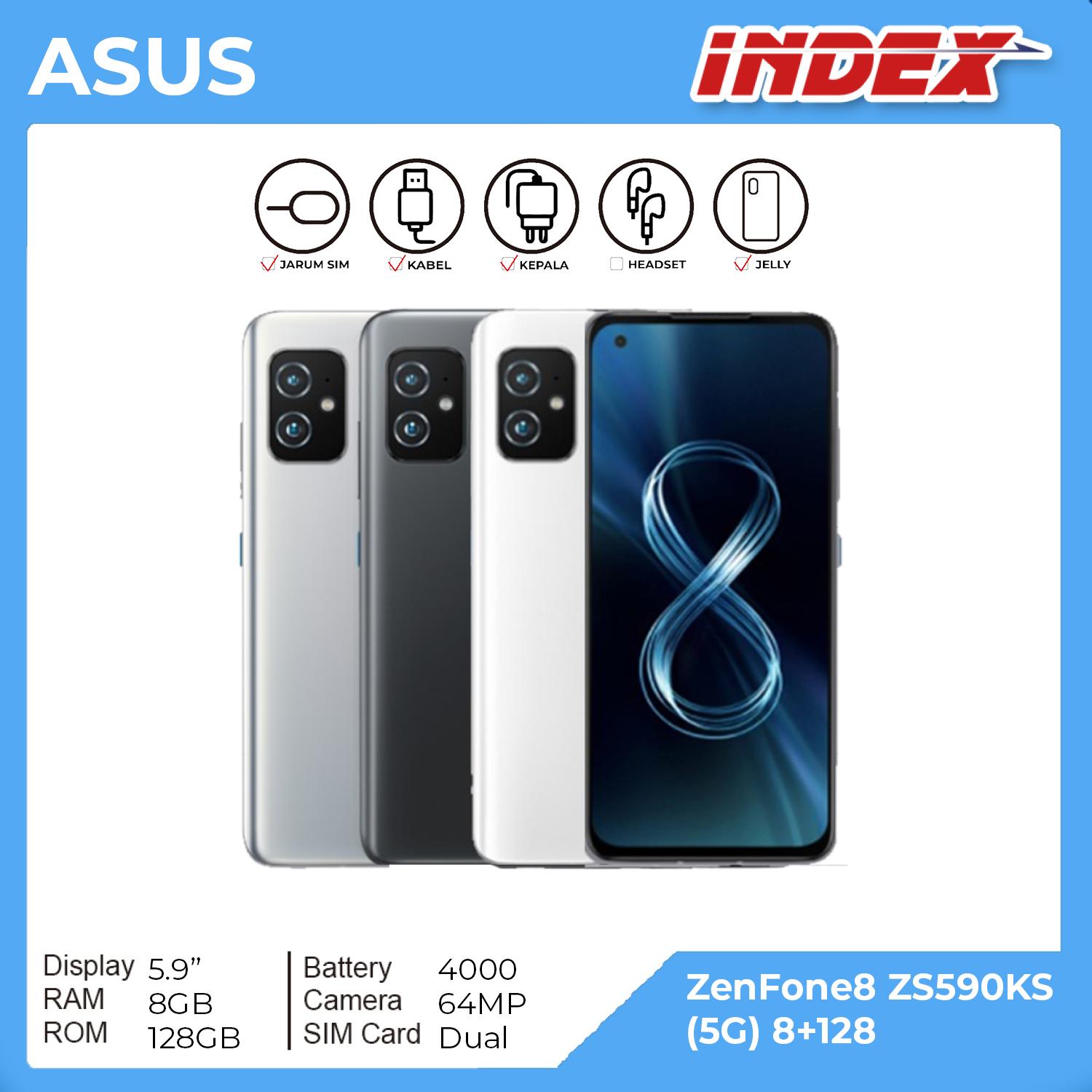 ASUS ZenFone8 8GB+12|-INDEX | Indonesia Delivery Express-PRODUK