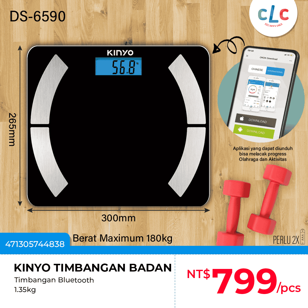 KINYO Timbangan Bada|-INDEX | Indonesia Delivery Express-PRODUK